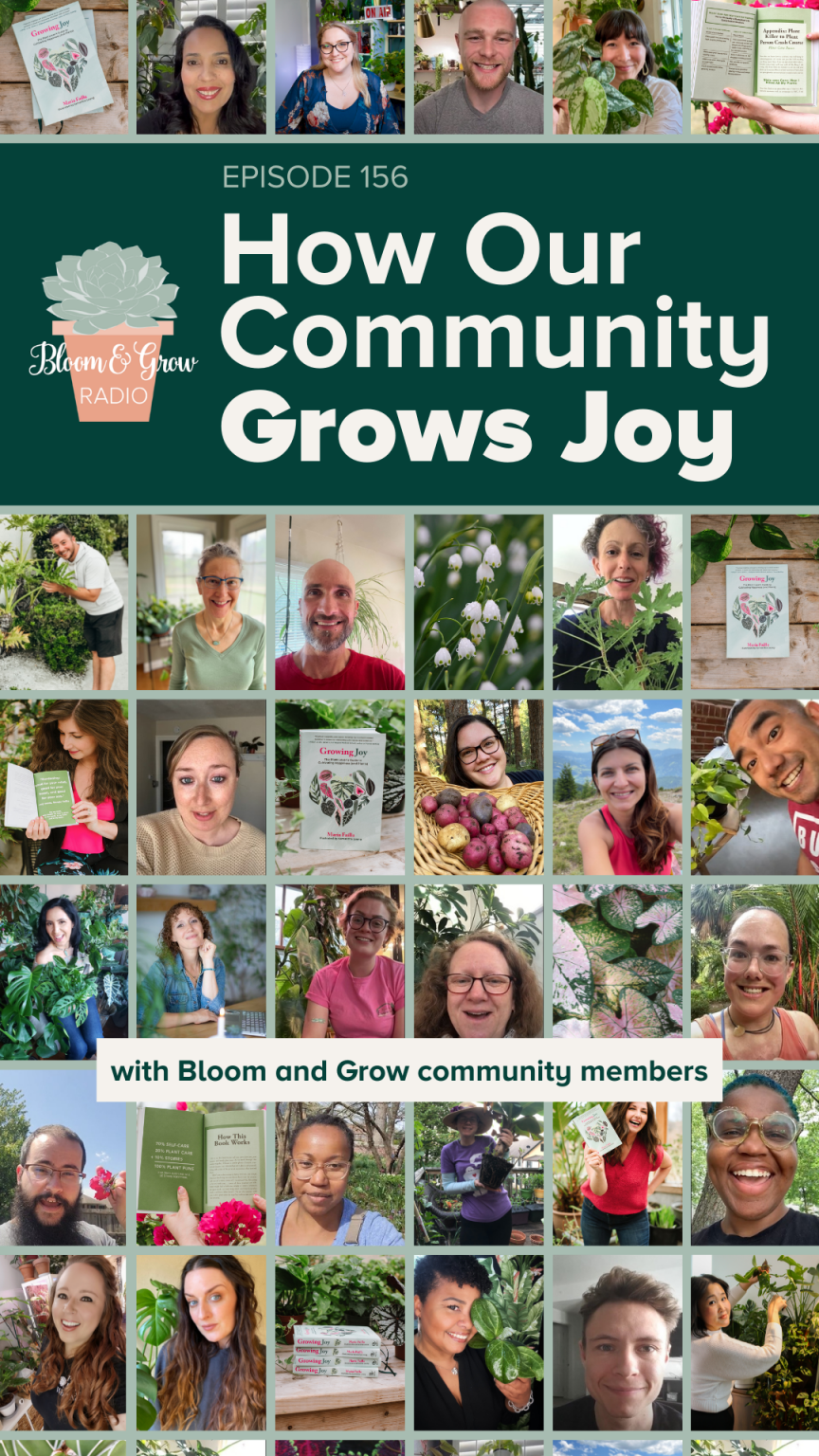 How Our Community Grows Joy, Ep 156 - Growing Joy with Maria